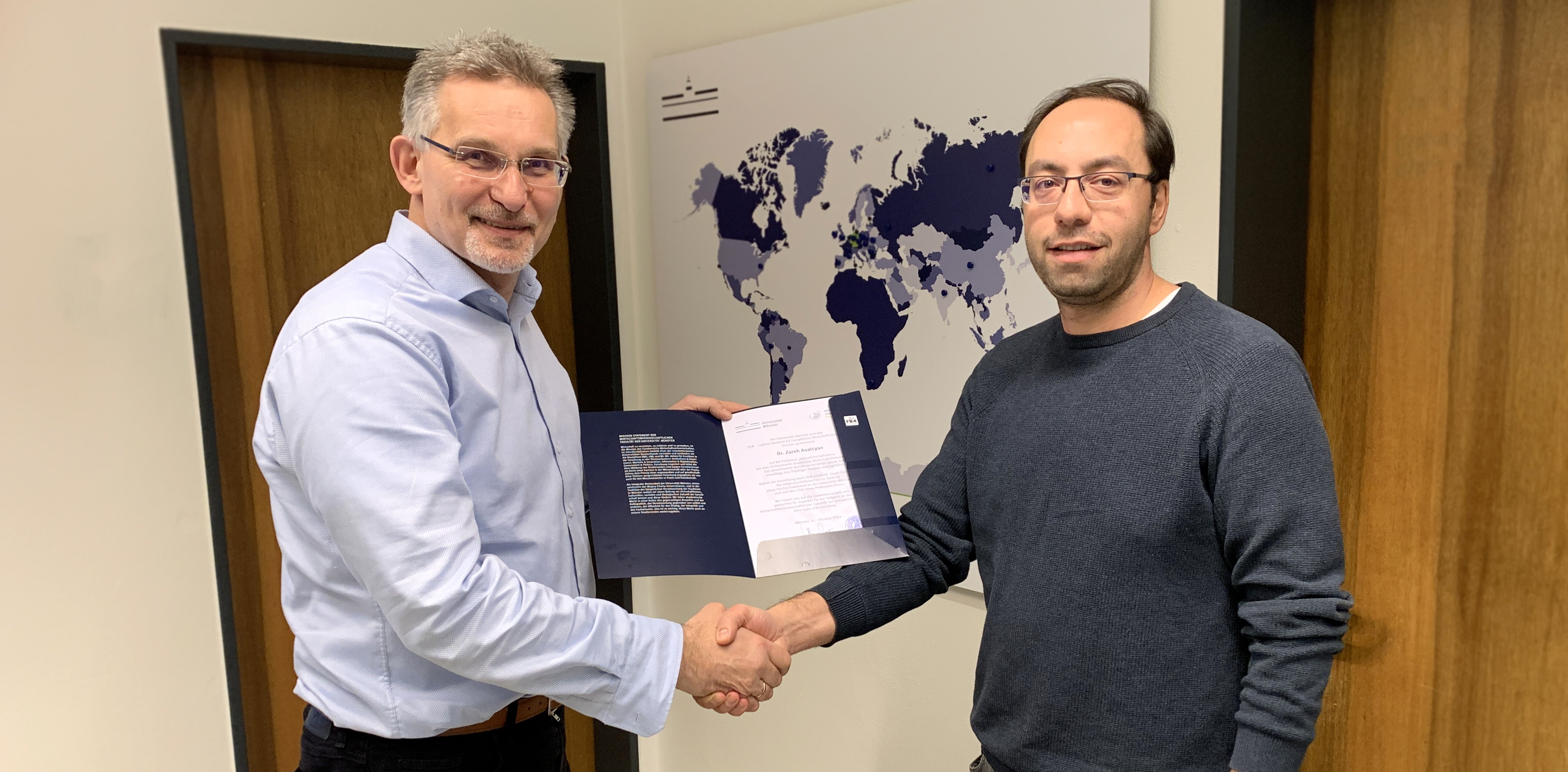 Universität Münster und ZEW berufen gemeinsam Dr. Asatryan ...